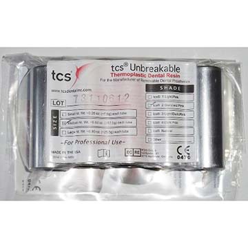 TCS Unbreakable Resin - Standard Pink (5pcs) : 歯科材料の輸入通販:スマイルUS