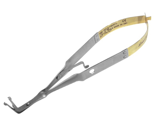 Laschal 75 degree endo file forceps /w thumb lock : 歯科材料の輸入通販:スマイルUS