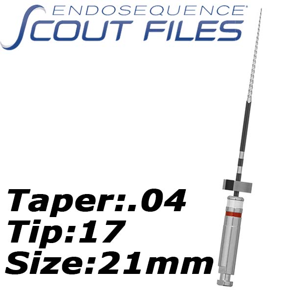 EndoSequence Scout Files Taper:04 Tip:17 Size:21mm : 歯科材料の輸入通販:スマイルUS