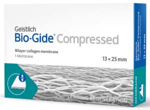 Bio-Gide Compressed 13x25mm : 歯科材料の輸入通販:スマイルUS