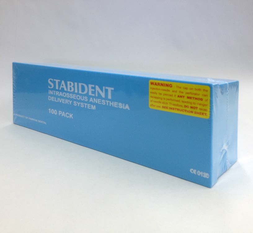 Stabident Anesthesia System Economy kit (100set) : 歯科材料の輸入通販:スマイルUS